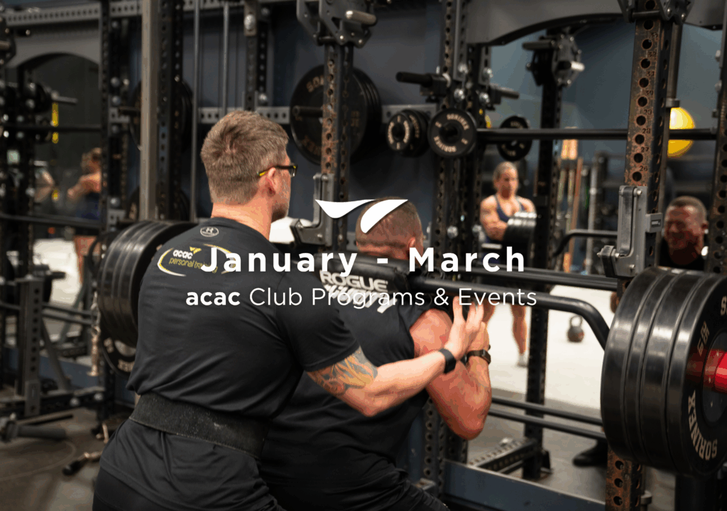January - March Club Calendar - Charlottesville | ACAC Fitness & Wellness